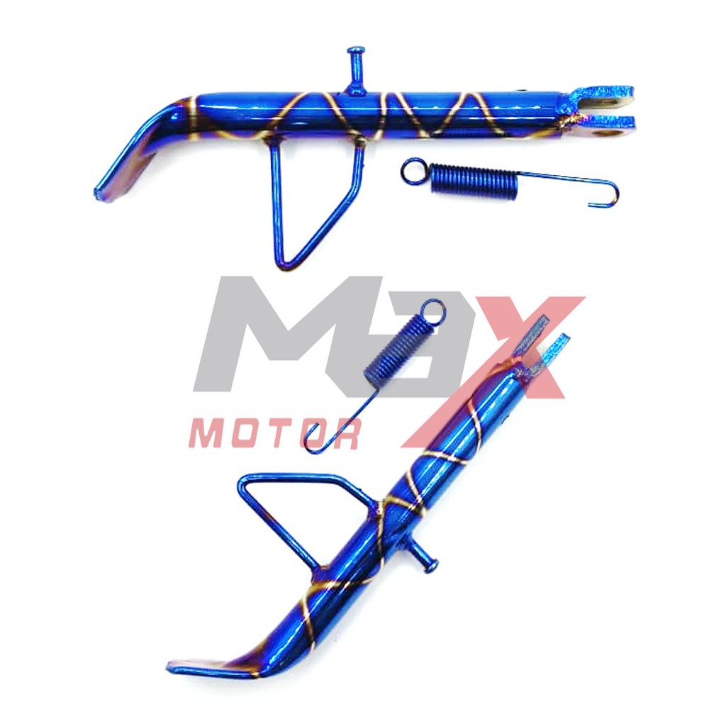 Universal Side stand Titanium Cutting Tongkat Motor 260mm RS150 Y15 ...