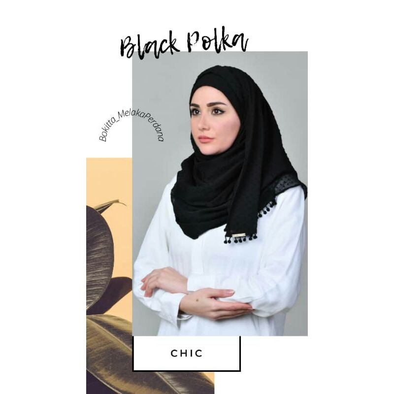 BOKITTA - BLACK POLKA (Chic) | Shopee Malaysia