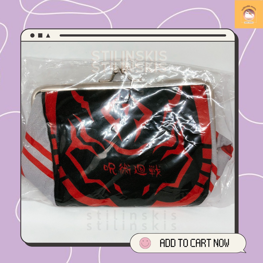 𝗥𝗘𝗔𝗗𝗬 𝗦𝗧𝗢𝗖𝗞 ☆ RARE Limited Jujutsu Kaisen Anime - Animate Coin Pouch ...