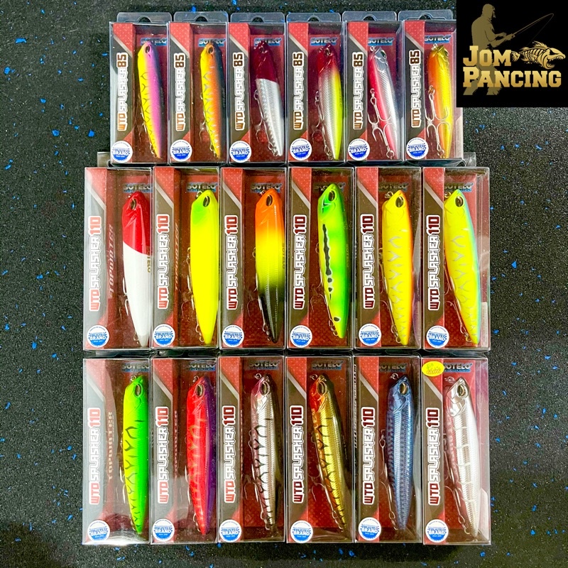 【Jom Pancing】SOTELO WTD SPLASHER 85mm 110mm DUO PENCIL Floating Top ...