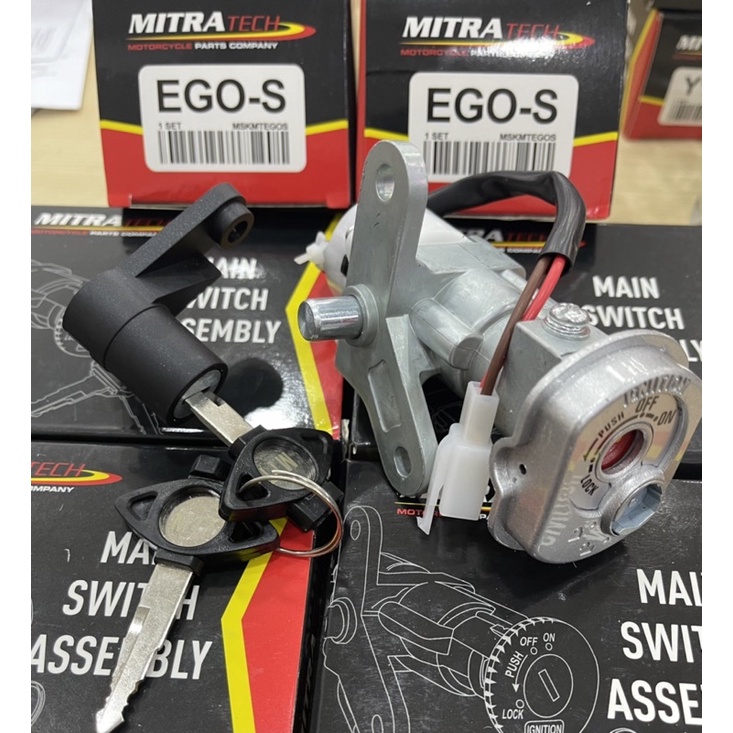 YAMAHA EGO-S MAIN SWITCH SET (FRONT & REAR LOCK) KUNCI SWITCH SET ...