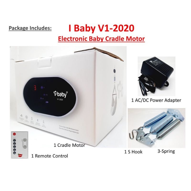 iBaby Electric Cradle Golden Baby Machine Timer Mesin Buai Baby ...