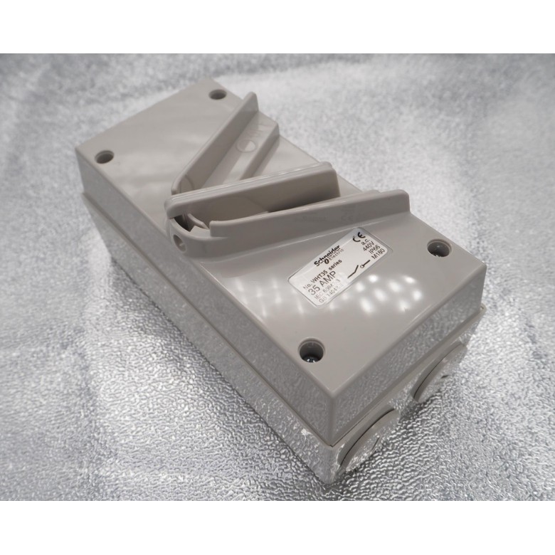 SCHNEIDER KAVACHA WHT35 35A 440V SURFACE MOUNT SINGLE POLE ISOLATING IP66 SWITCH | Shopee Malaysia