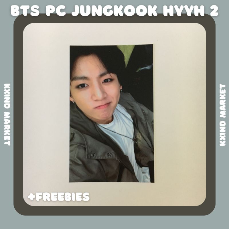 Photocard Jungkook hyyh PT 2 / PC Jungkook hyyh / PC JK BTS / BTS album / hyyh album / Jungkook ...