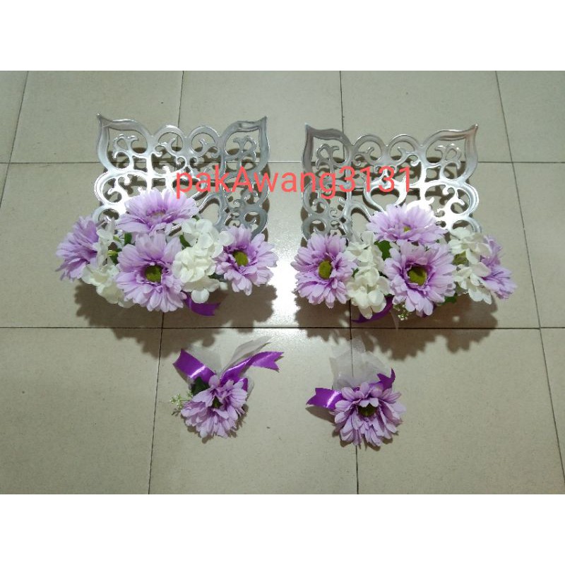 DULANG HANTARAN SIAP bunga + BUNGA riben +siap bekas bercorak | Shopee ...