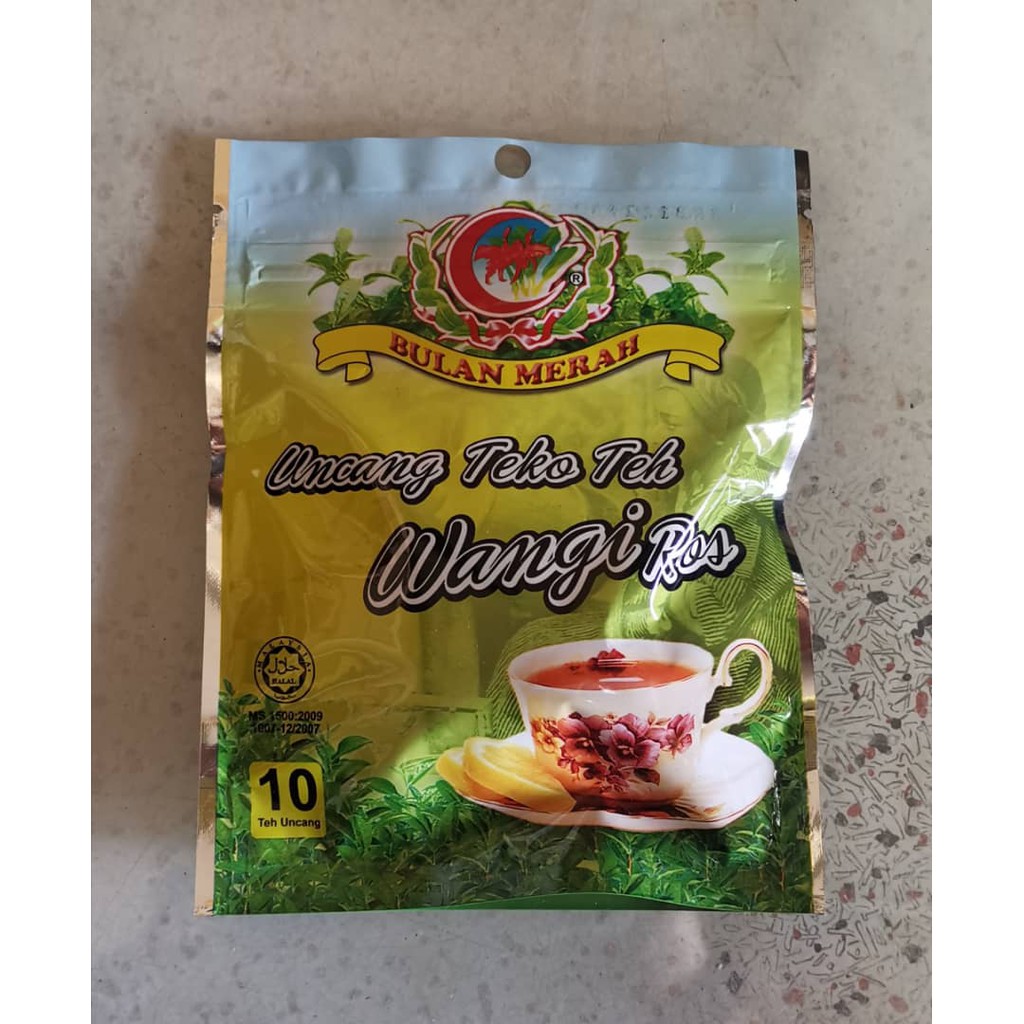 Uncang Teko Teh Wangi Ros Cap Bulan Merah ( 10packet ) | Shopee Malaysia