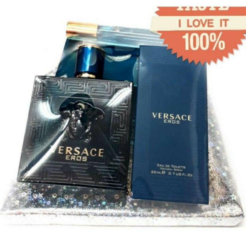 VERSACE [2IN1]GIFT SET FOR MEN 100/20 ML PERFUME | Shopee Malaysia