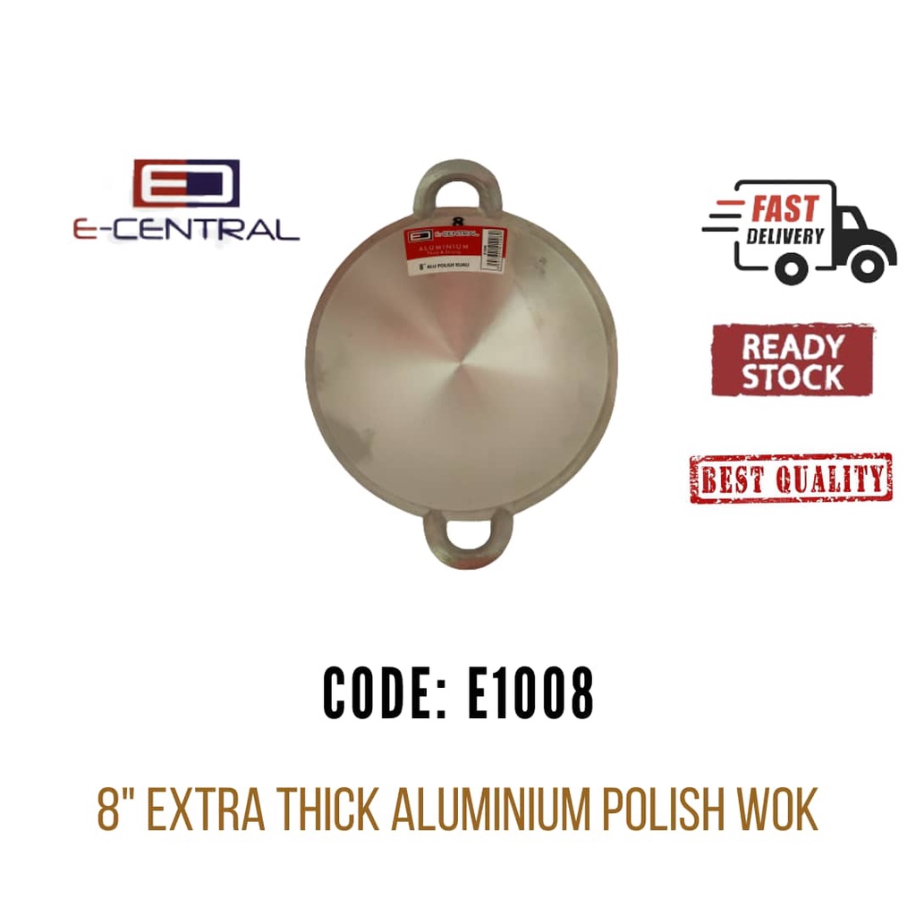 E-CENTRAL ORIGINAL MALAYSIA [8”-14”] Double Handle Extra Thick ...