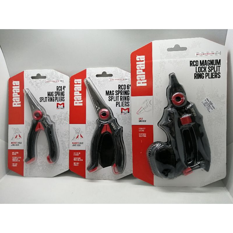 RAPALA RCD4" & RCD6" MAG SPRING SPLIT RING PLIERS/RCD MAGNUM LOCK SPLIT RING | Shopee Malaysia