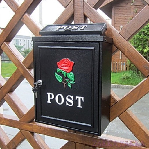 Red Rose Mailbox Supermarket Pick-Up Shopee Limited To 1 Piece Cast ...