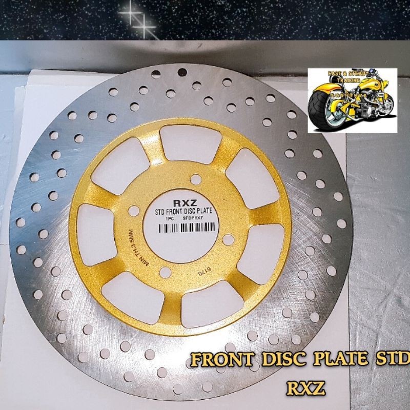 STANDARD FRONT DISC PLATE RGS/Y15ZR/LC135 5S/Y110/RXZ/GT128/KRISSII ...