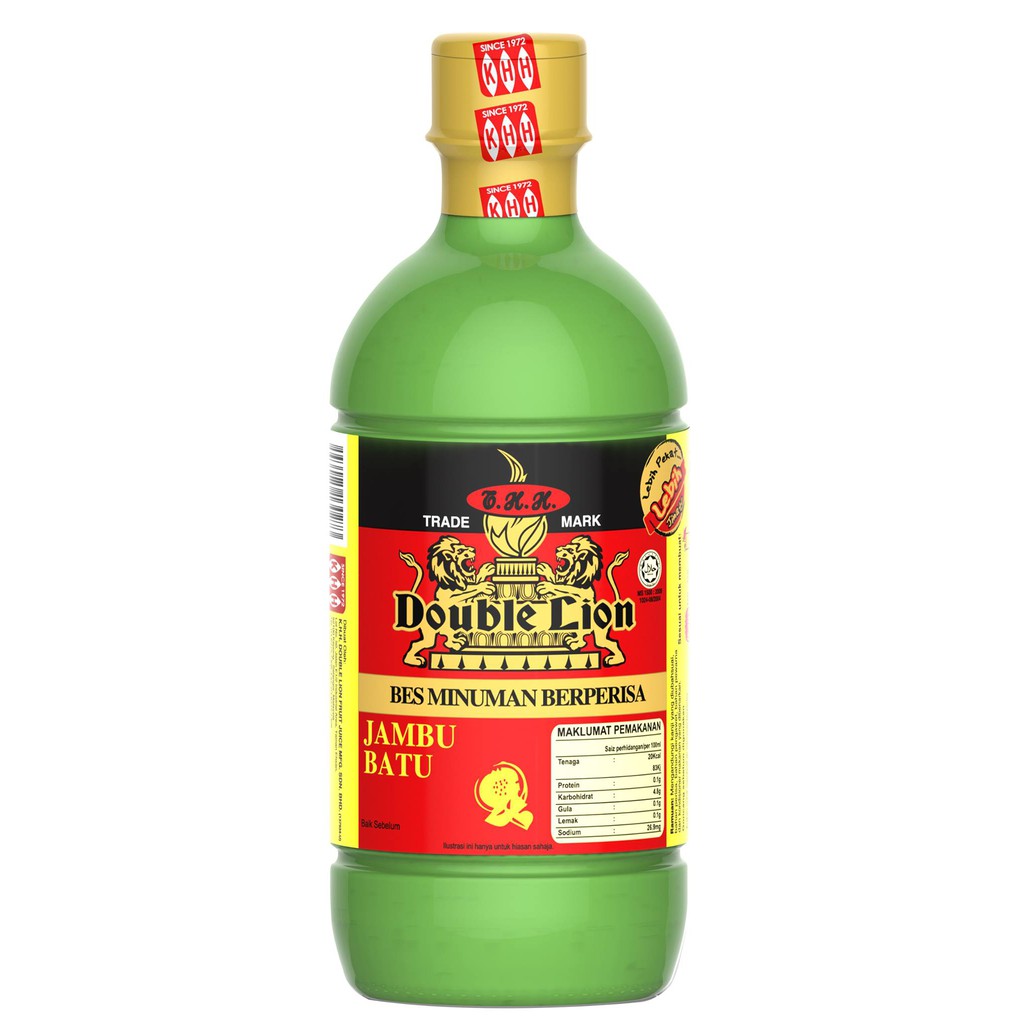 DOUBLE LION FLAVOURED CORDIAL / CONCENTRATE 495ML | Shopee Malaysia
