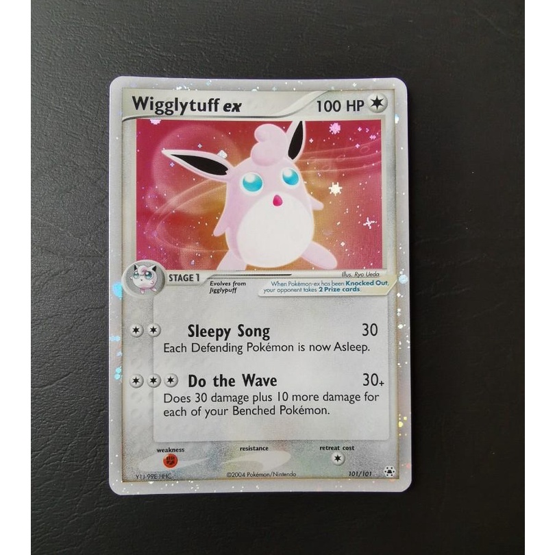 Wigglytuff EX 101/101 Ultra Rare Ex Hidden Legends Pokemon Card TCG ...