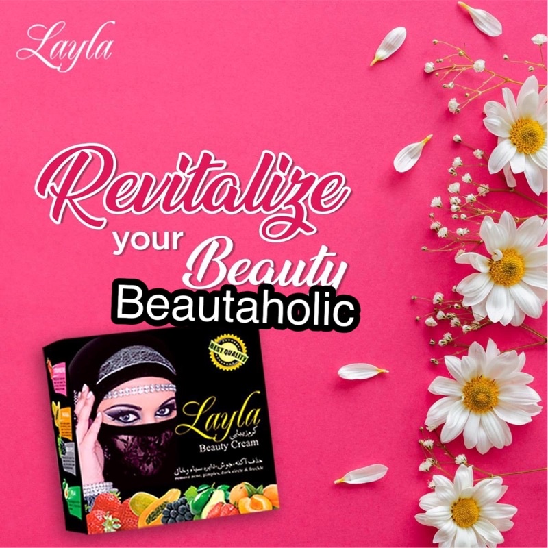 Layla Beauty Cream For Whitening Skin 🔥🔥 | Shopee Malaysia