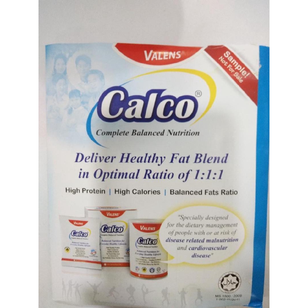 (TRIAL PACK) VALENS CALCO 56G SACHET | Shopee Malaysia