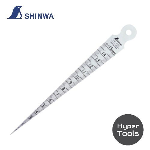 SHINWA (Japan) Taper Gauge 1-15mm 700A - Model: 62600 | Shopee Malaysia