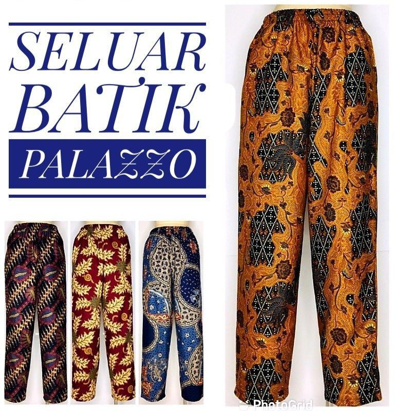 ‼HOT‼ Ready Stock!! Seluar Batik Palazzo | Seluar Perempuan | Shopee ...