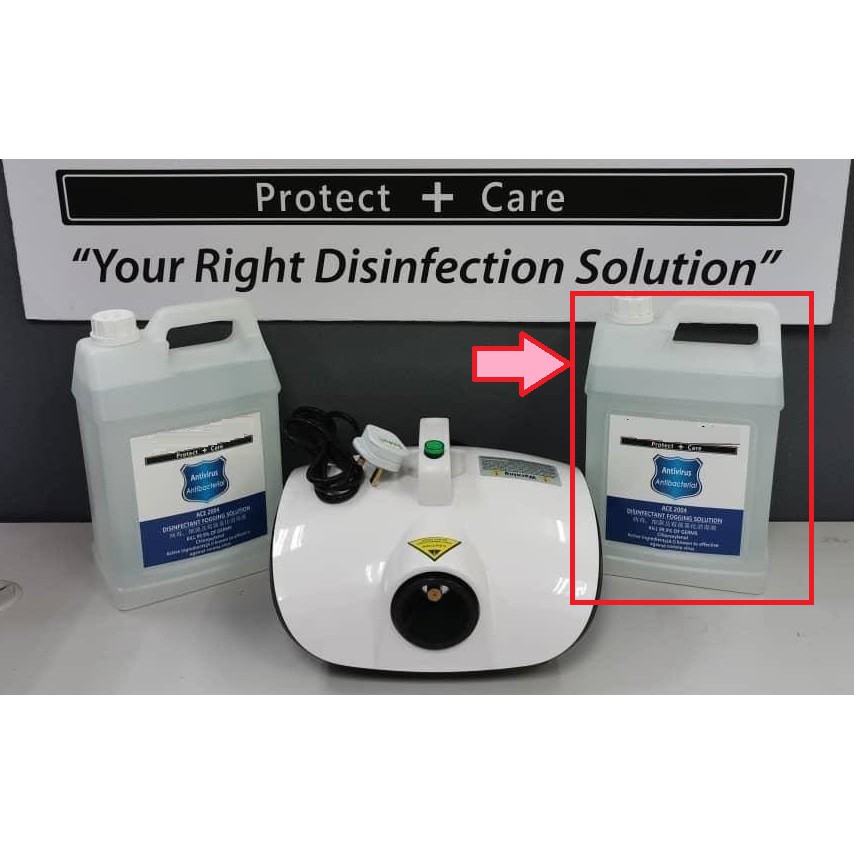 Formalchem Disinfectant Fogging Solution for Refill (Liquid Only, No ...