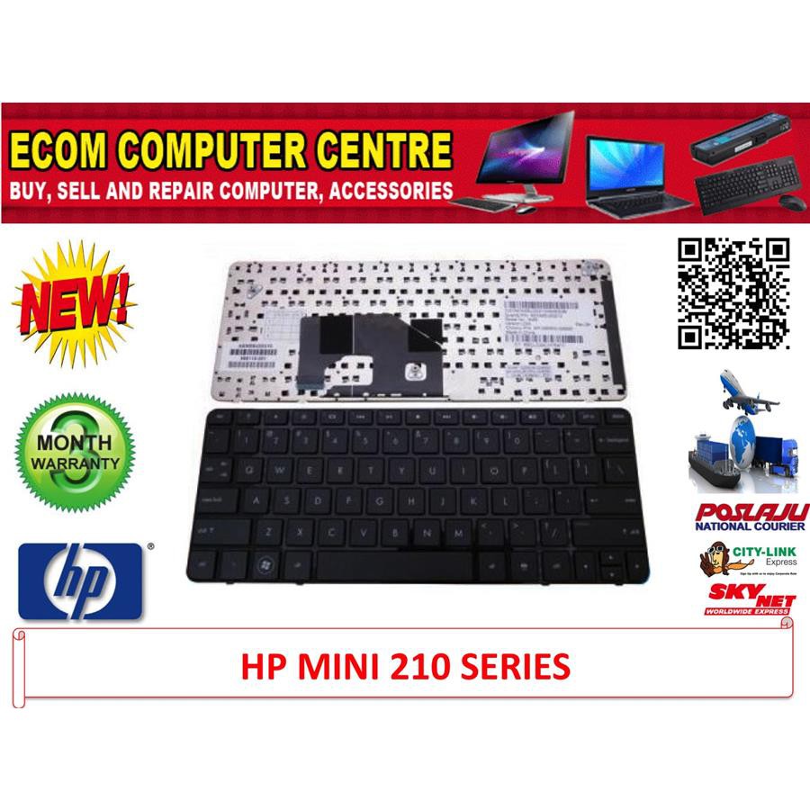 Keyboard Hp Mini 210-1000 210-1014 210-1100 210-1020 210-1040 Laptop ...