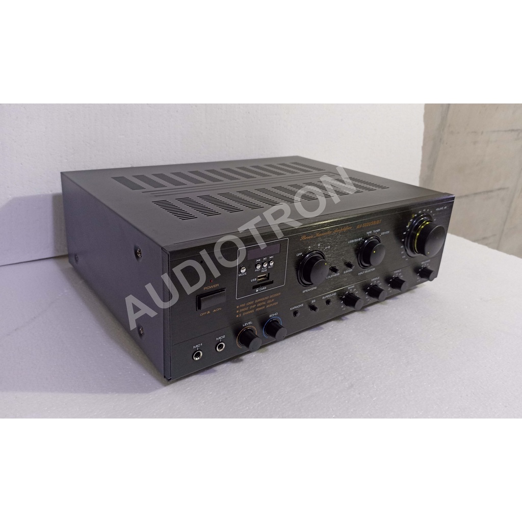 AV-502 USB/BT Karaoke Videoke Amplifier with Bluetooth | Shopee Malaysia
