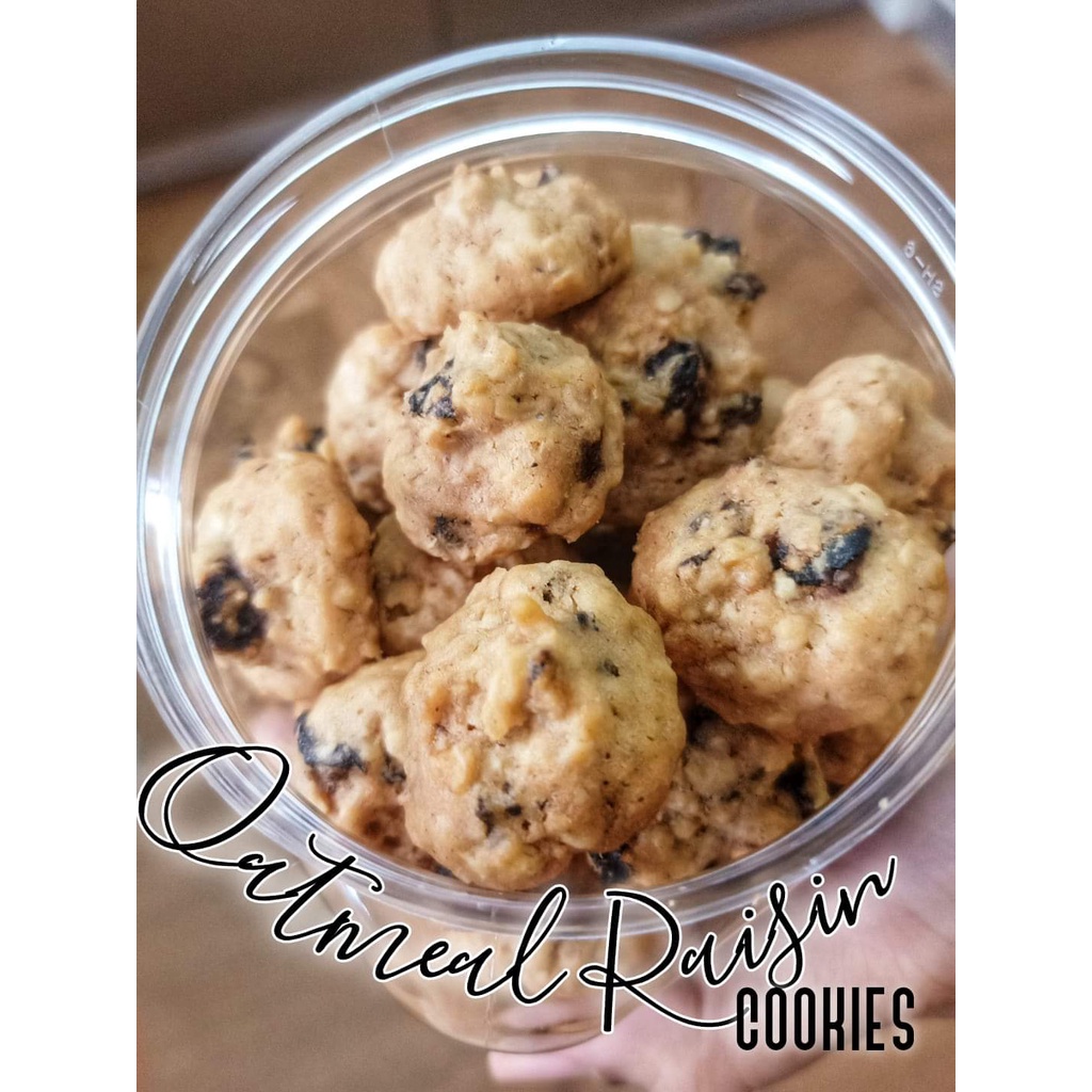 Cookies biskut oat raisin cookies raya biskut raya cookies Famous amos ...