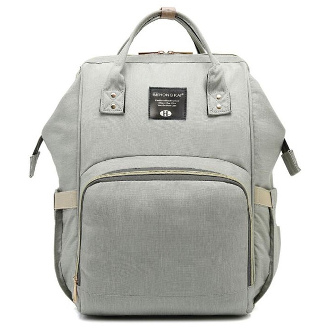 Diaper Backpack (Light Grey) | Shopee Malaysia