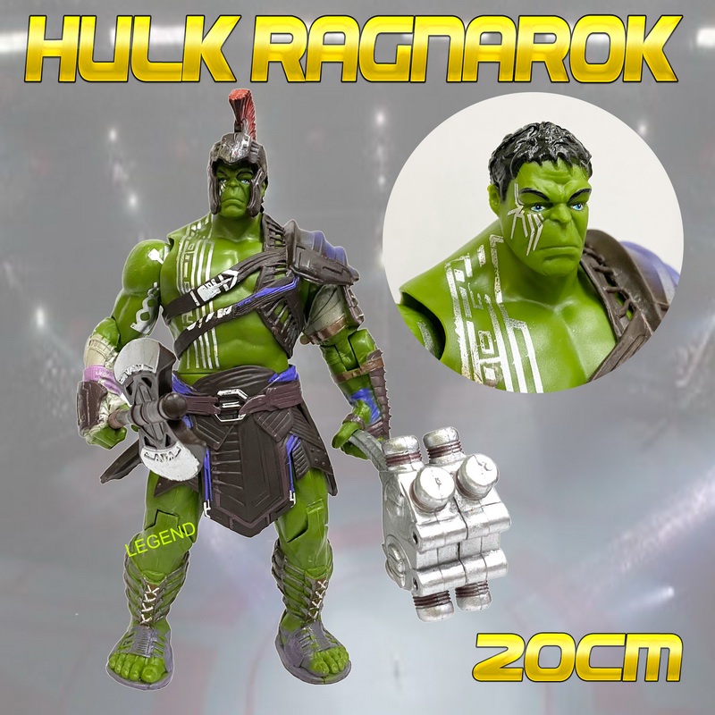 Super Hero Avengers Hulk Ragnarok Action Figurines Toys 20cm FigureToys ...