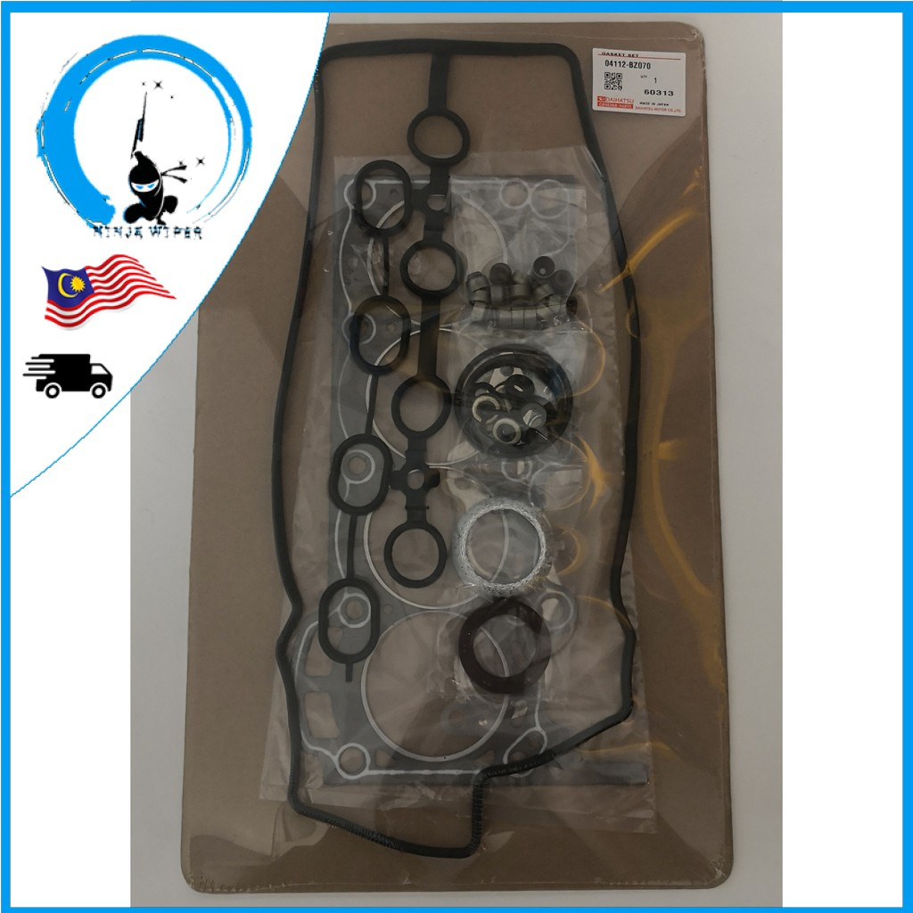 NW Top Overhaul Gasket Set for Perodua Myvi 1.3 Old Kembara DVVT Toyota ...