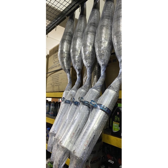 KH RACING EXHAUST PIPE KAWASAKI KRR150 NINJA 150 RR DOUBLE R EKZOS PIPE ...