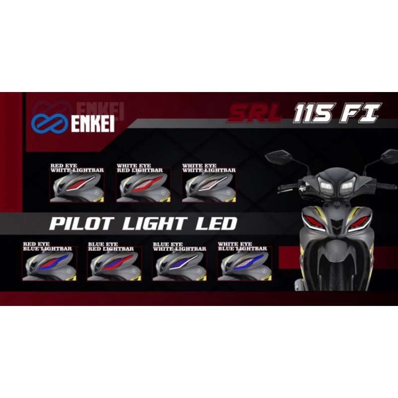 Enkei Pilot Lamp Led Light Yamaha SRL115 Fi Pilot Led light Lamp ...