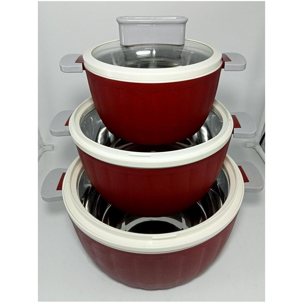 3'S ROUND HOT POT SET W/GLASS COVER | Shopee Malaysia