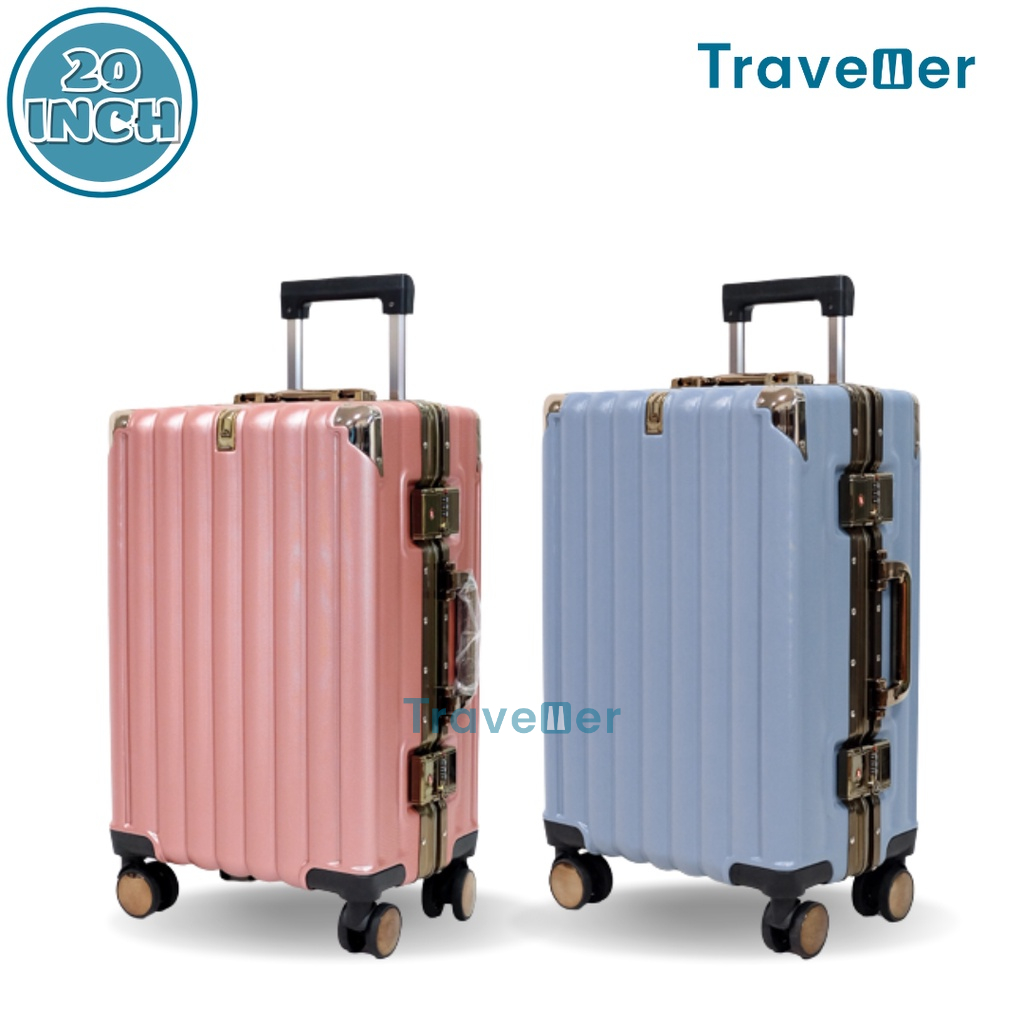 Suitcase 20 Inch / Cabin Suitcase / TSA Lock / Aluminum Frame / Premium ...