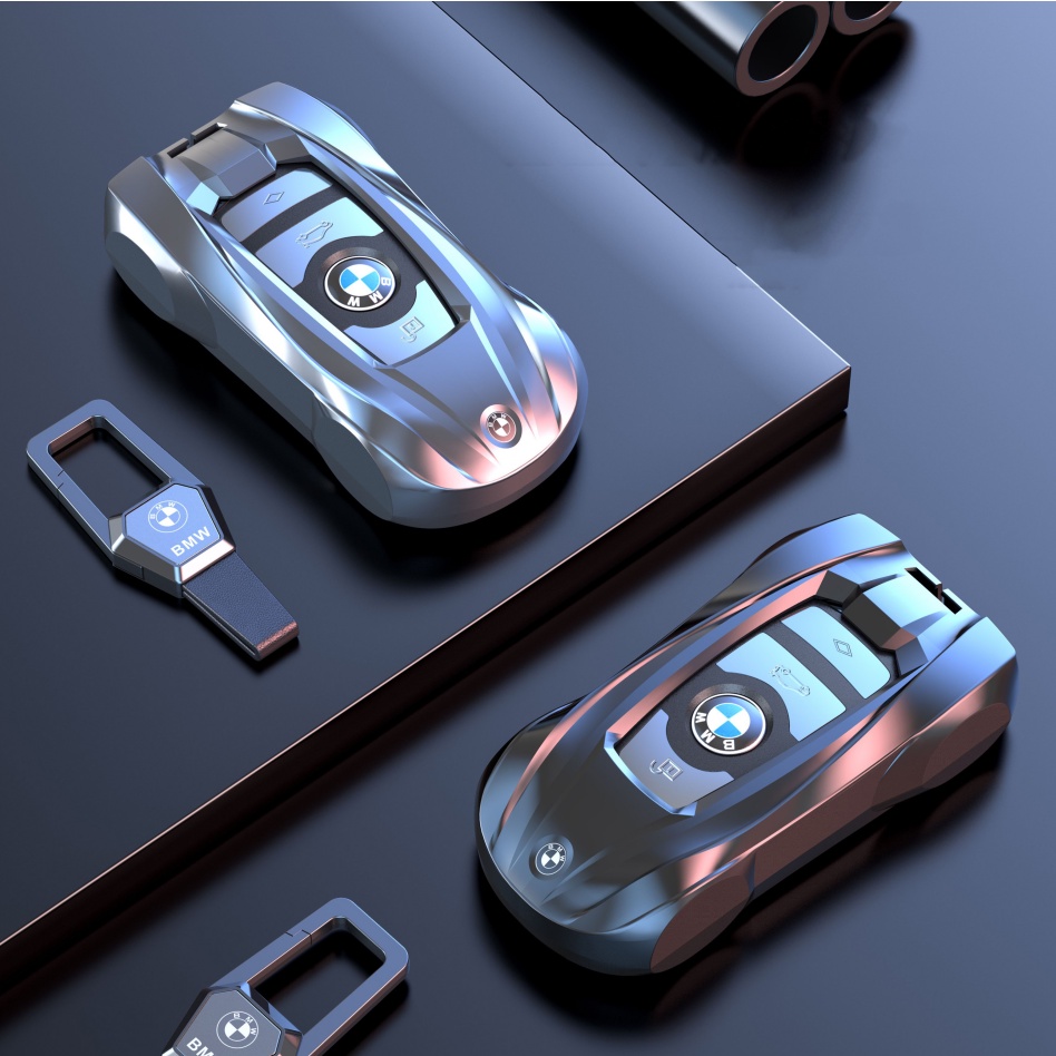 1 Set Zinc alloy BMW Sports Car Style Key Case Cover for BMW E46 E60 ...