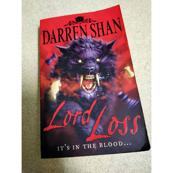 (Preloved novel) Darren Shan Lord Loss book 1 the demonata | Shopee ...
