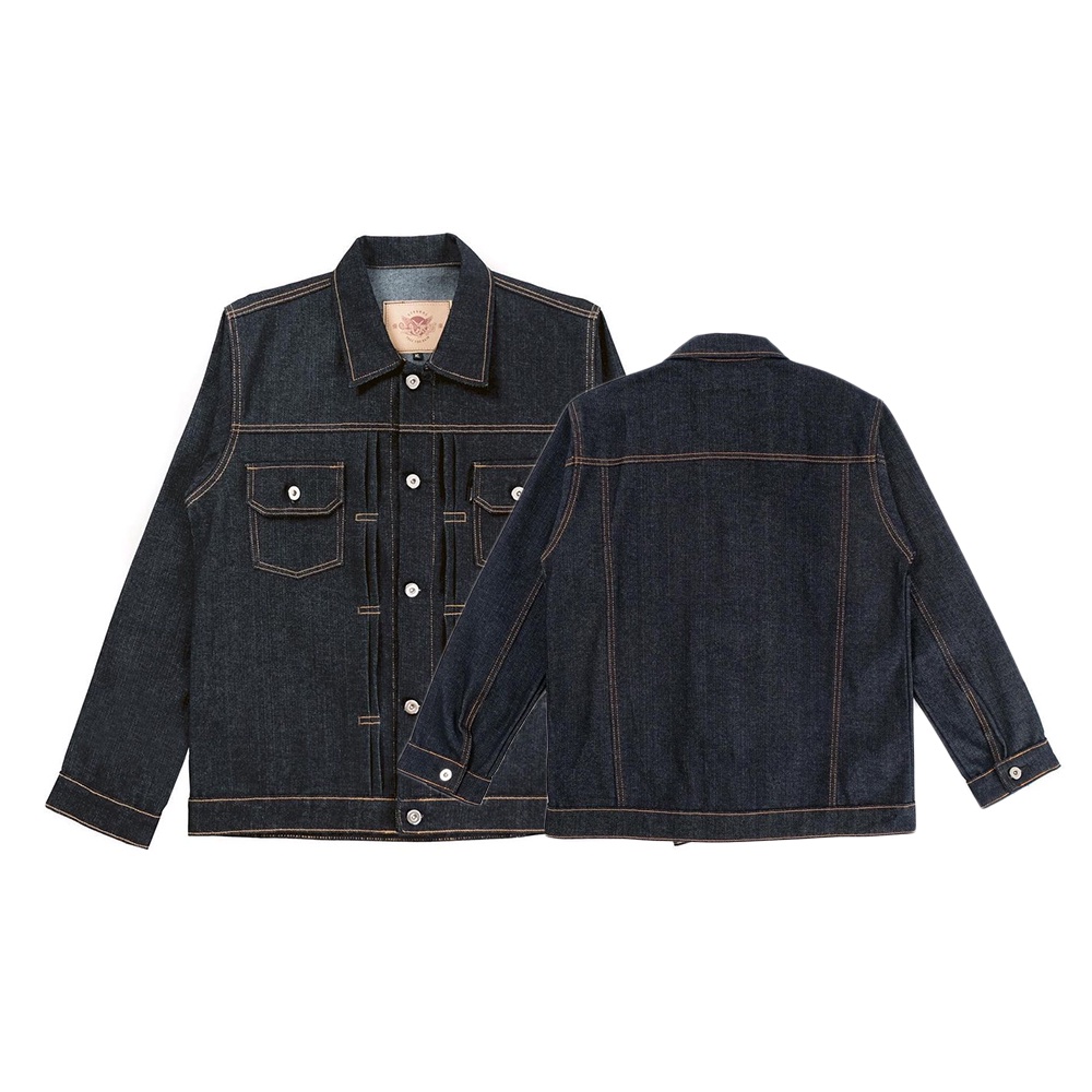 Eternalworks HAMMER DARK INDIGO DENIM JACKET TYPE II - DENIM JACKET ...