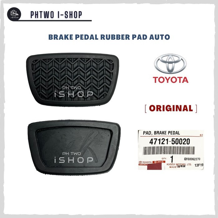 BRAKE PEDAL RUBBER PAD AUTO - TOYOTA HARRIER 98Y-02Y SXU10 ACU10 ACU40 ...