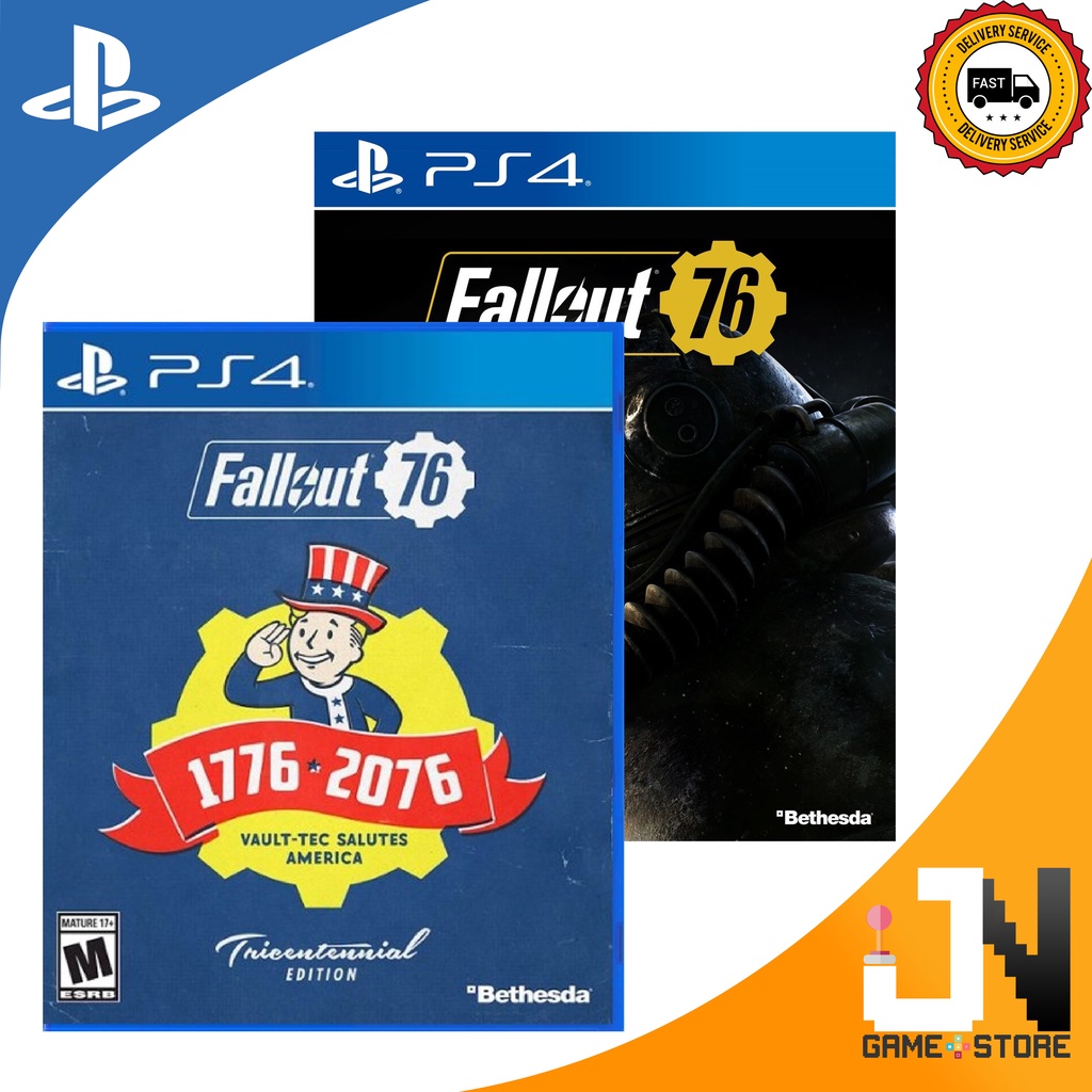 PS4 Fallout 76 Standard / Tricentennial Edition (R3)(English/Chinese ...