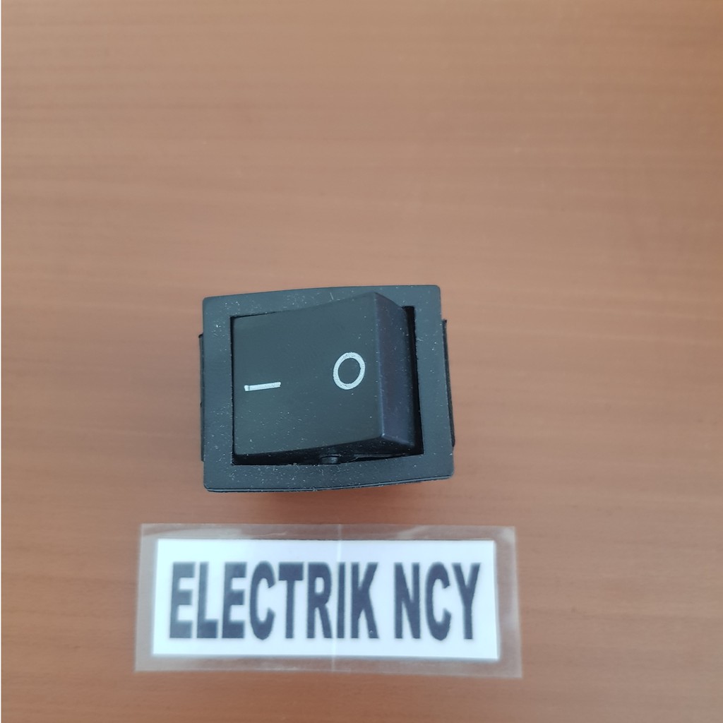 HITAM Power Switch/Big Switch 6 pin On Off (Black) | Shopee Malaysia
