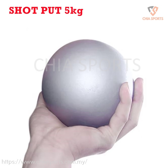 Shot Put Lontar Peluru 5kg Steel Metal Ball Athletics Shot Puts Ball Bola Besi Sukan heavy ...
