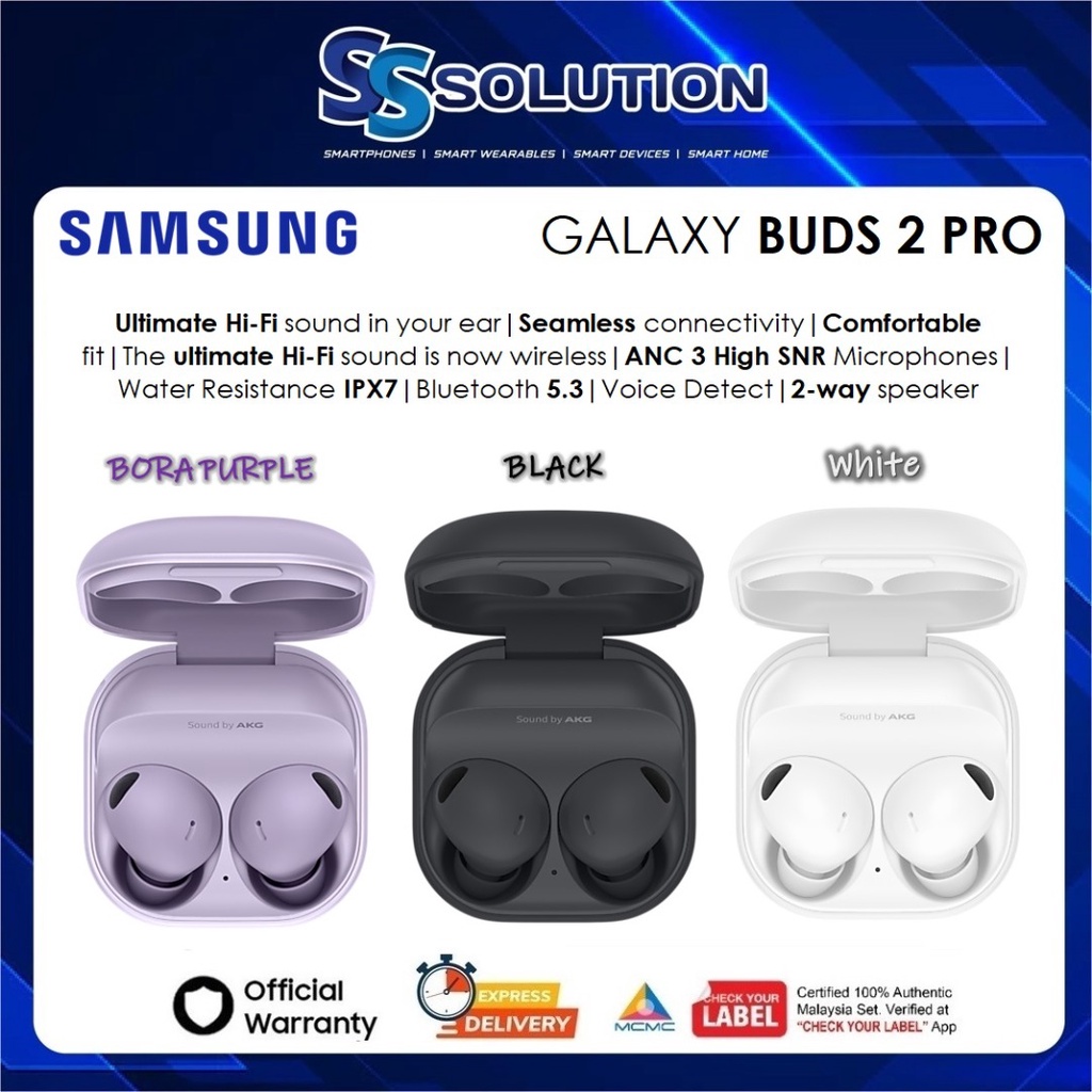 Samsung Galaxy Buds 2 Pro Wireless Earbuds | Shopee Malaysia