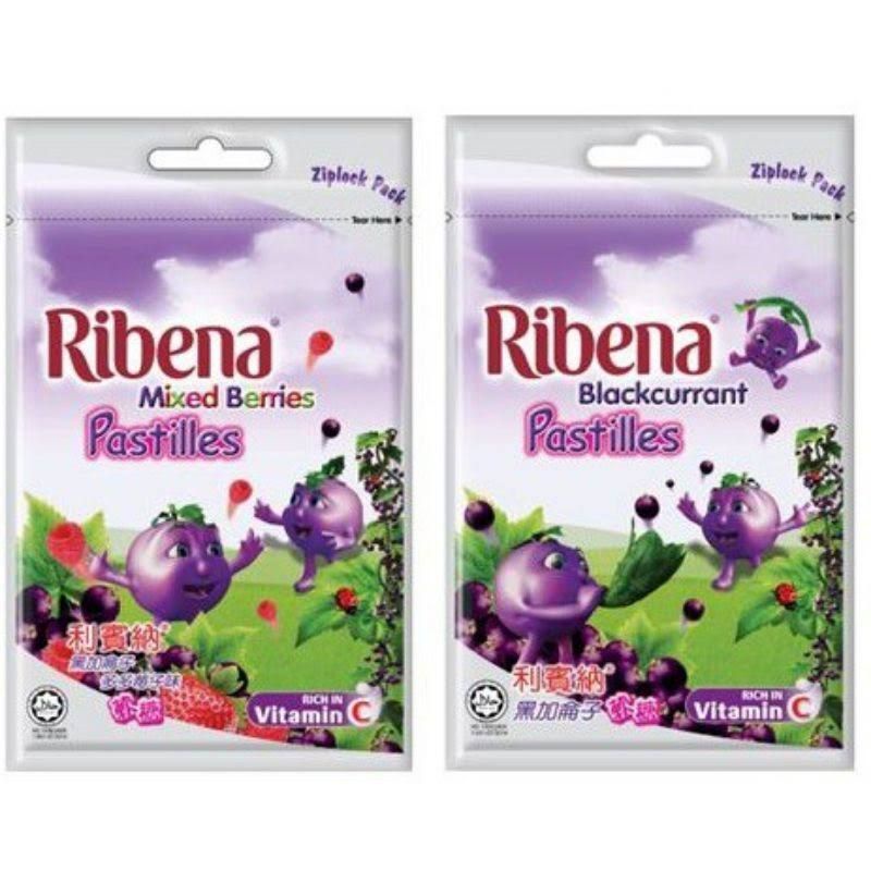 RIBENA Pastilles - Regular 40g/Mixed Berries 40g | Shopee Malaysia