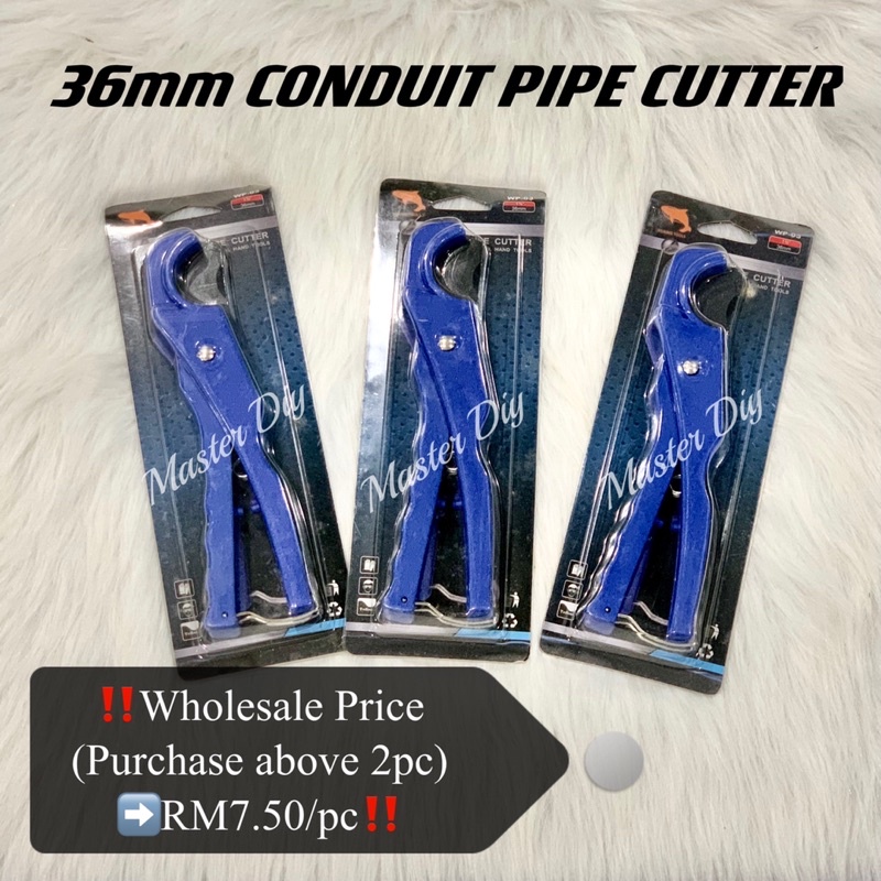 ‼️READY STOCK‼️36MM PVC CONDUIT POLY PIPE CUTTER / PEMOTONG PAIP PVC ...