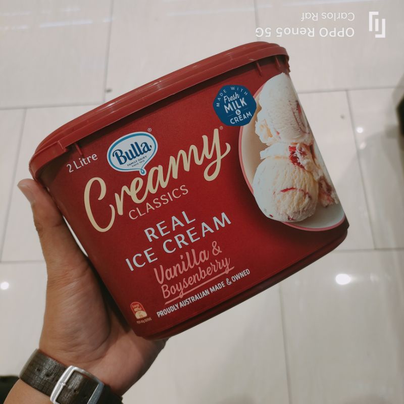 Australia Bulla Creamy Classics Ice Cream Stick Tub Cones - Neopolitan ...