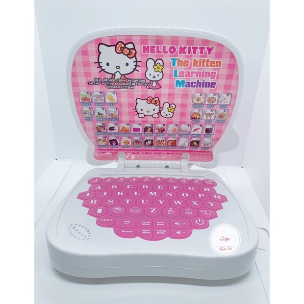 Hello Kitty Kid early Learning laptop English 32 fun activities (Ready ...