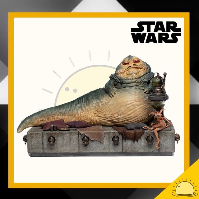 Iron Studios Jabba The Hutt: Star Wars 1/10 Scale (Deluxe) | Shopee ...