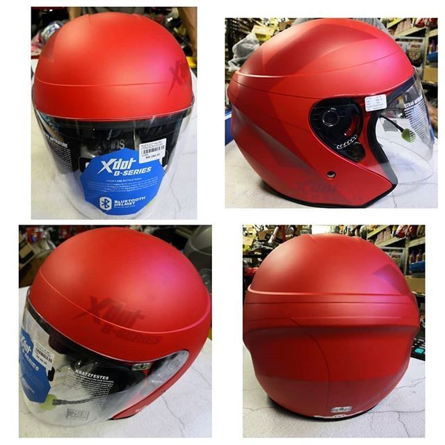 XDOT Helmet B Series With Bluetooth | Shopee Malaysia