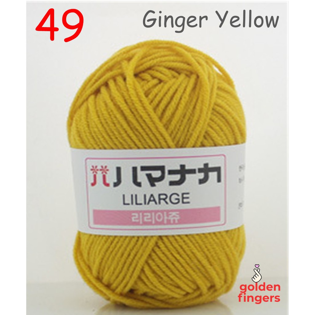 (Wholesale) LILIARGE 25grams 4plys Milk Cotton Yarn / soft Yarn baby ...