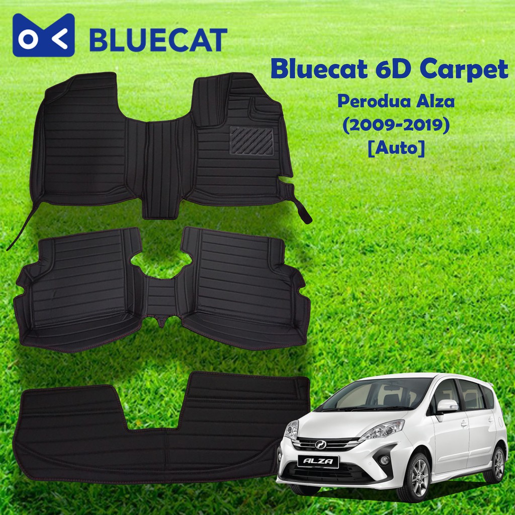 [New Arrival] Bluecat VIP 6D Carpet Perodua Alza (2009-2021) | Shopee ...