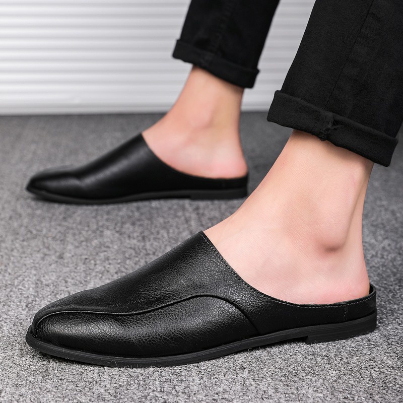 Raya Men's slippers summer wear ins trend sports non-slip leather ...