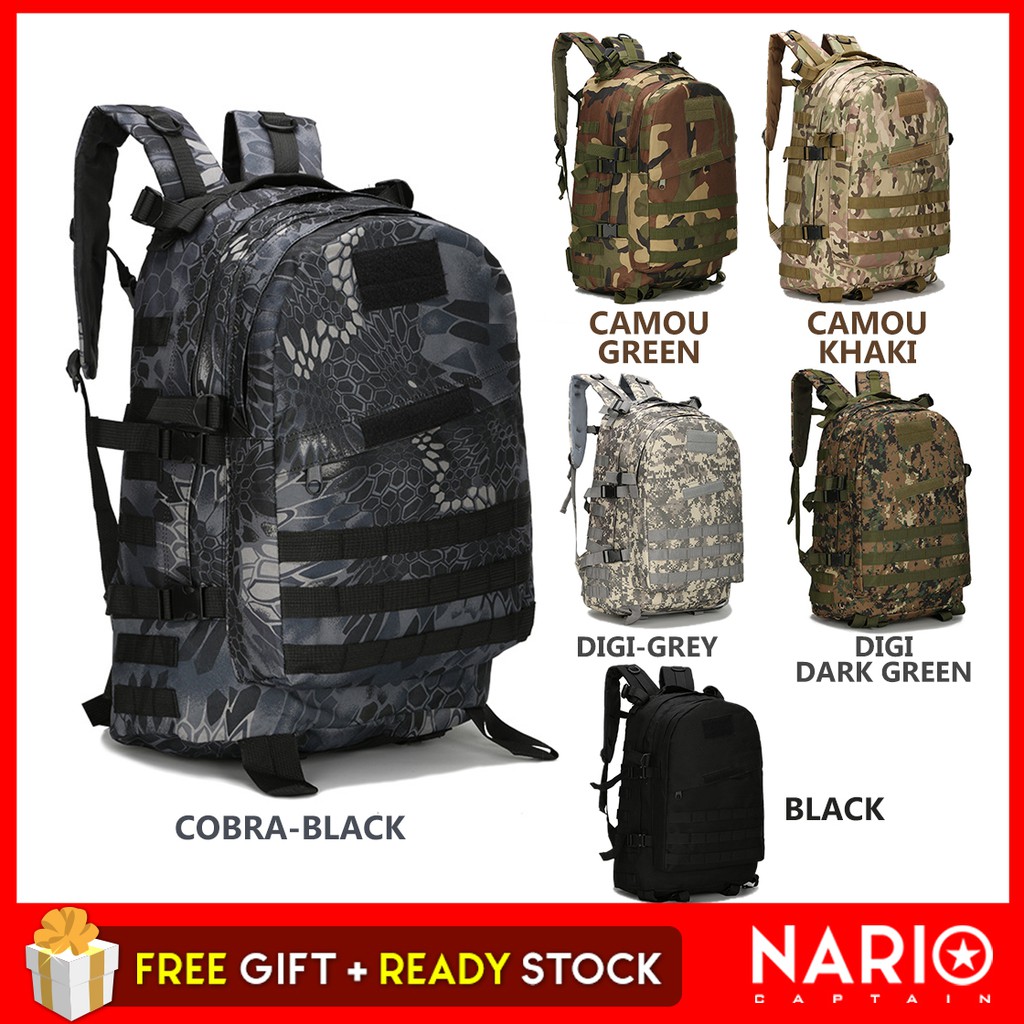 NARIO 40L Bag Backpack Backpack Beg Travel Backpack Beg Luar Bag Travel ...